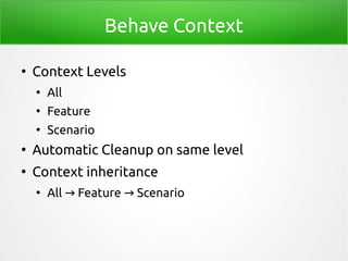 Behave | PDF