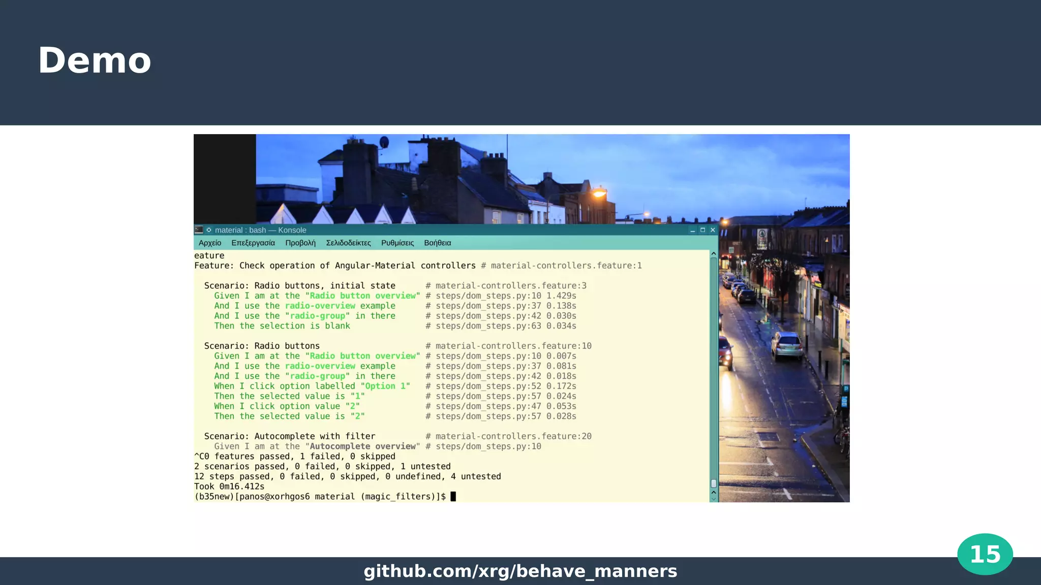 Behave manners for ui testing pycon2019 | PDF | Web Design and HTML ...