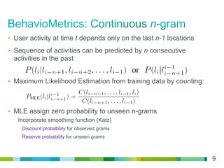 BehavioMetrics: A Big Data Approach | PPTX