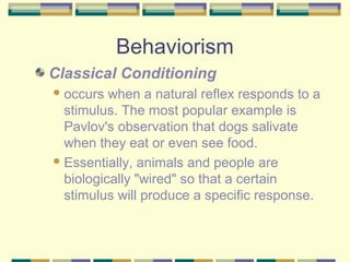 Behavior | PPT