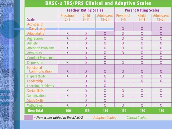 What Does The Basc 3 Assess