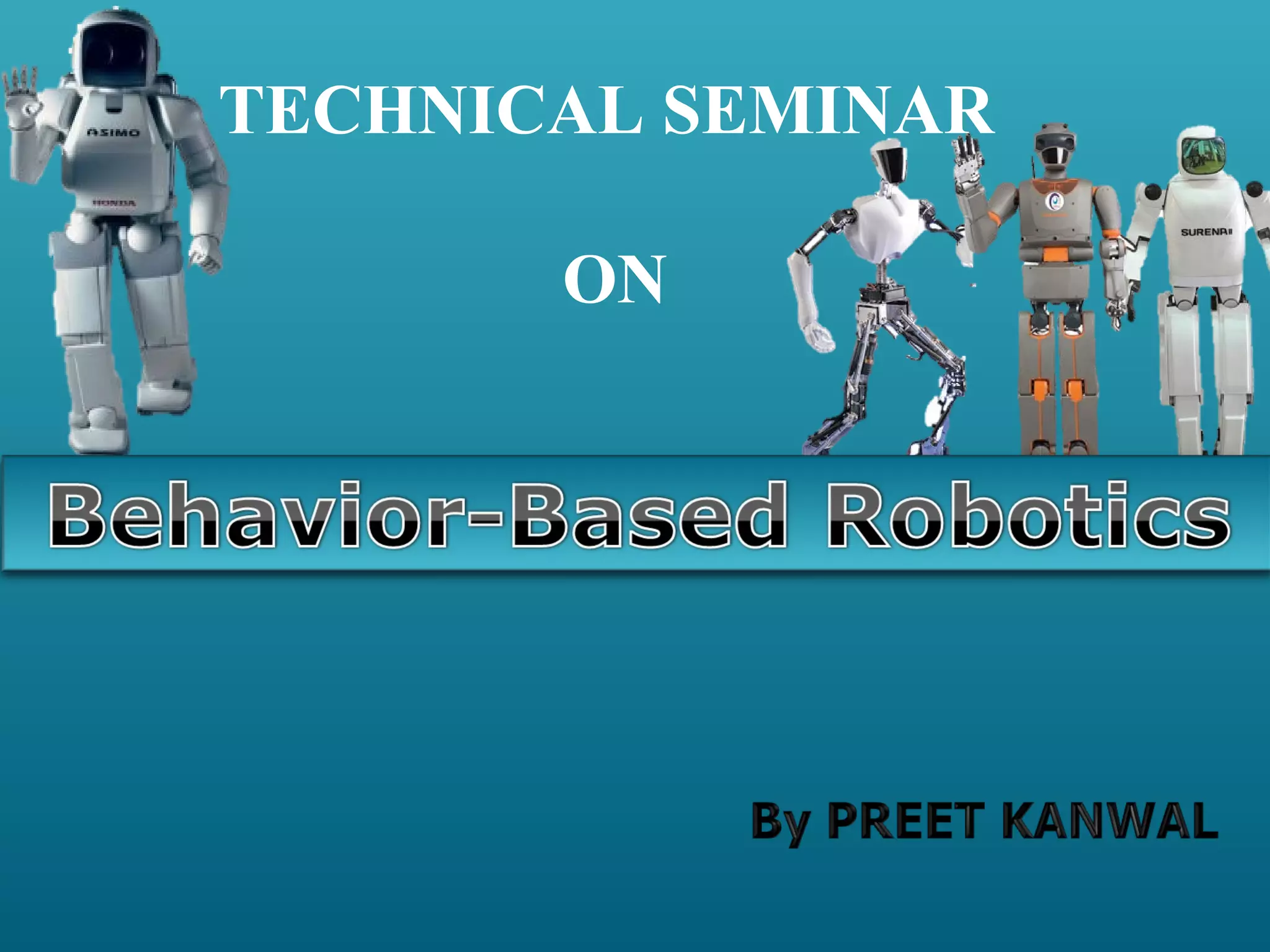 Behavior-based robotics | PPT