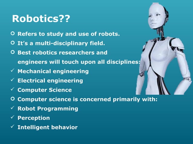 Behavior-based robotics | PPT | Robotics | Technology & Computing