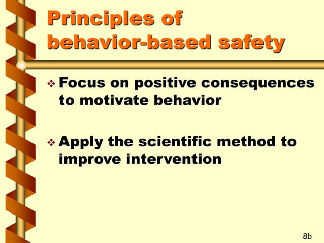 Behavior-Based SAFETY TRAINING PPT FOR ENG | PPT