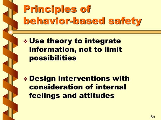 Behavior-Based SAFETY TRAINING PPT FOR ENG | PPT