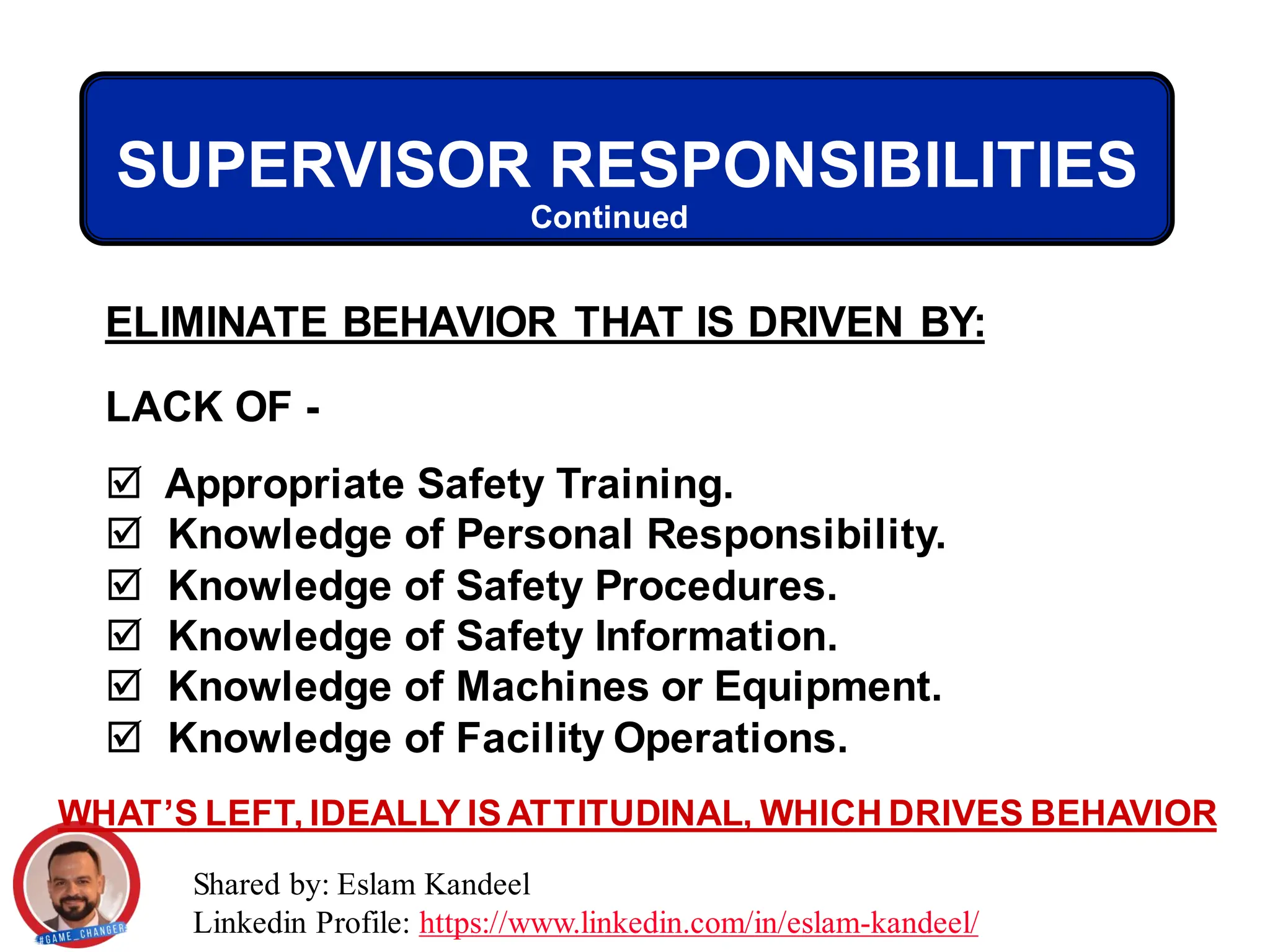 Behavior Based Safety for Safety Improving Safety Culture | PDF