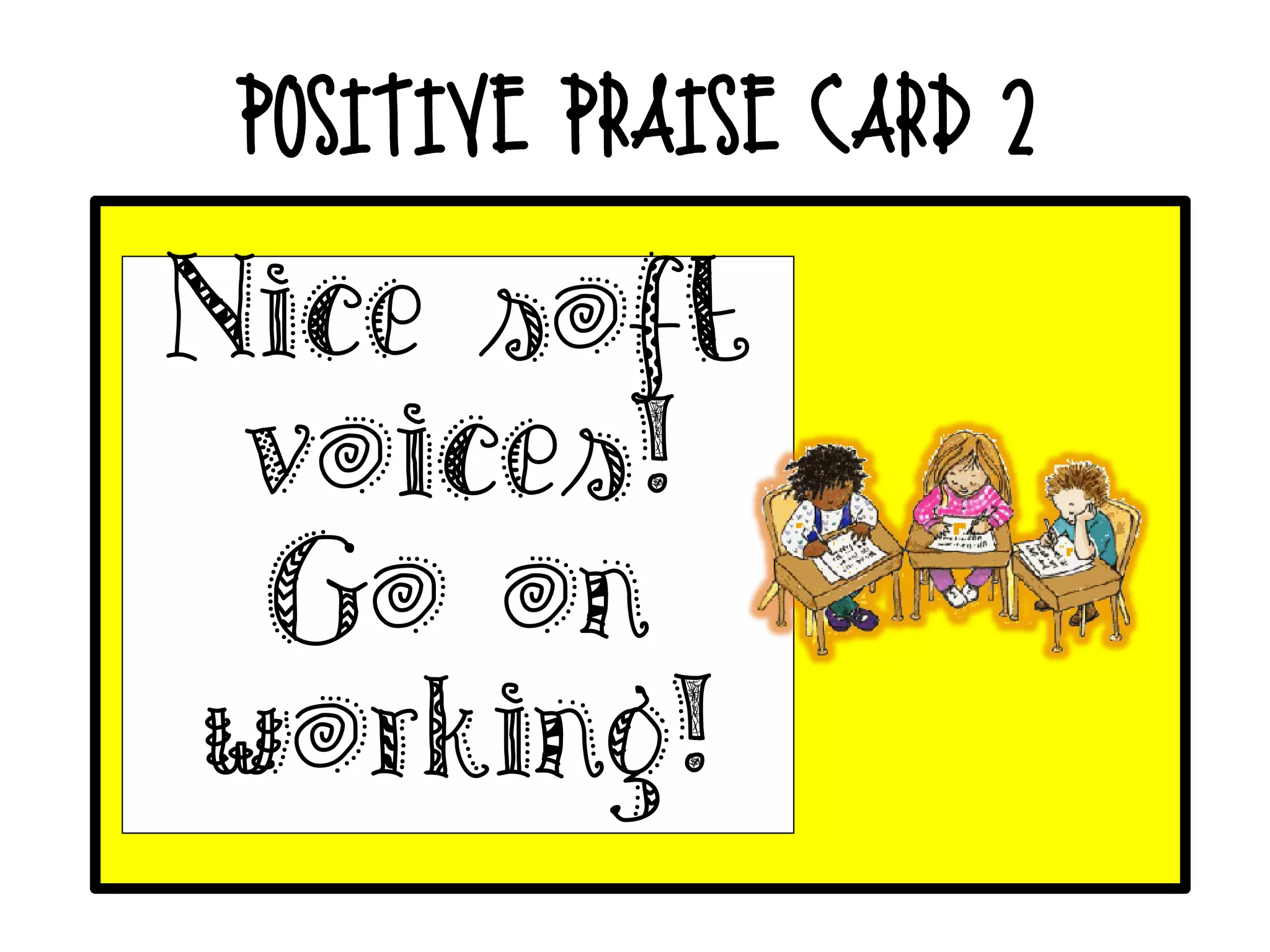 Behavior management-cards | PDF