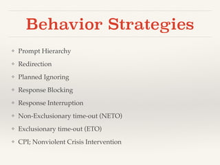 Behavior 101 | PDF