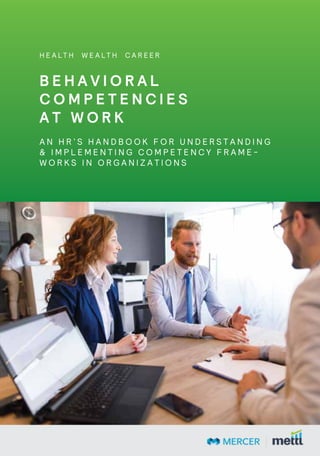 Behavioral competencies-at-work | PDF