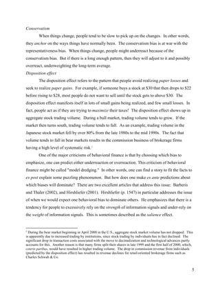 Behavioral Finance | PPT