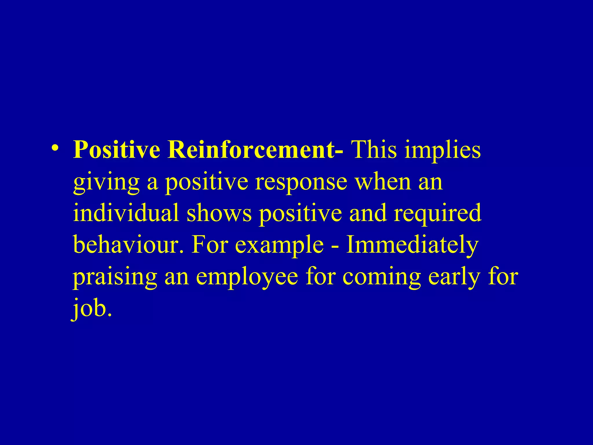 Behavioral view of motivation | PPT