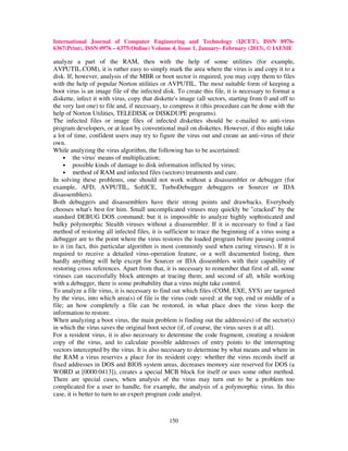 Behavioral and performance analysis model for malware detection ...