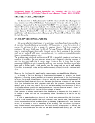 Behavioral and performance analysis model for malware detection ...