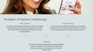 Behavioral approach classical and operant onditioning | PPT