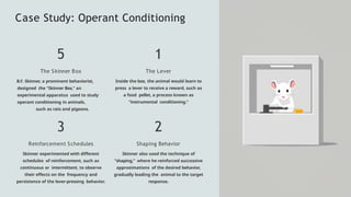 Behavioral approach classical and operant onditioning | PPT