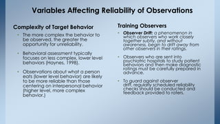 Behavioral assessment - Clinical Psychology | PPTX