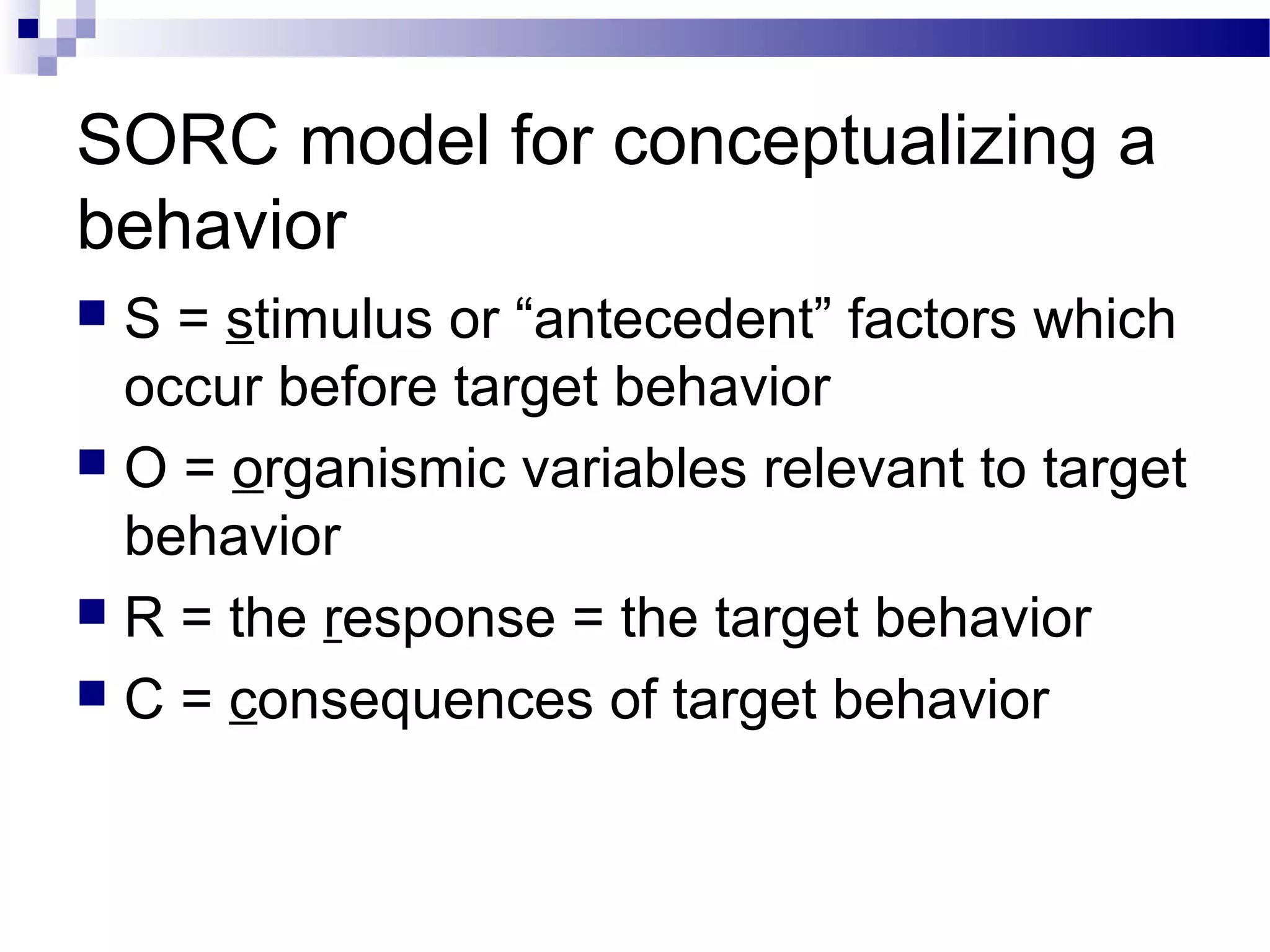 Behavioral assessment | PPT