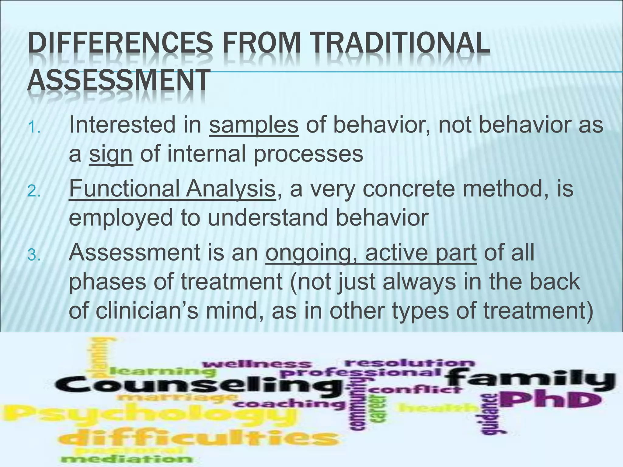 Behavioral assessment | PPT