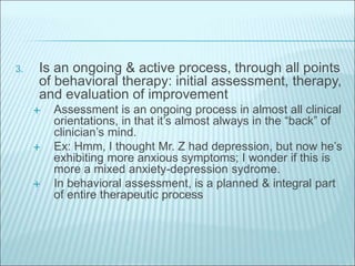 Behavioral assessment | PPT