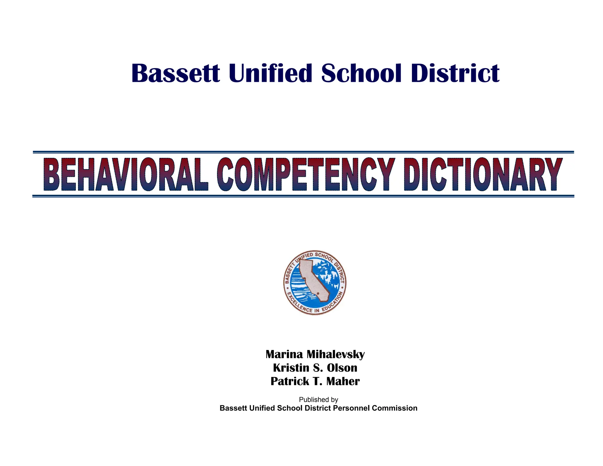 Behavioral Competency Dictionary.pdf (tham khao) | PDF
