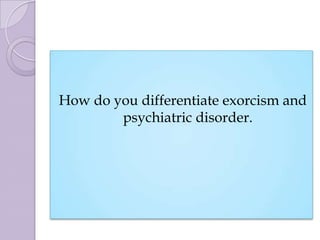 Behavioral control and claim of health care | PPTX