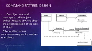 Behavioral design petterns | PPT