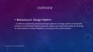 Behavioral design petterns | PPT
