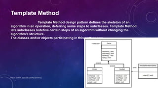Behavioral design petterns | PPT