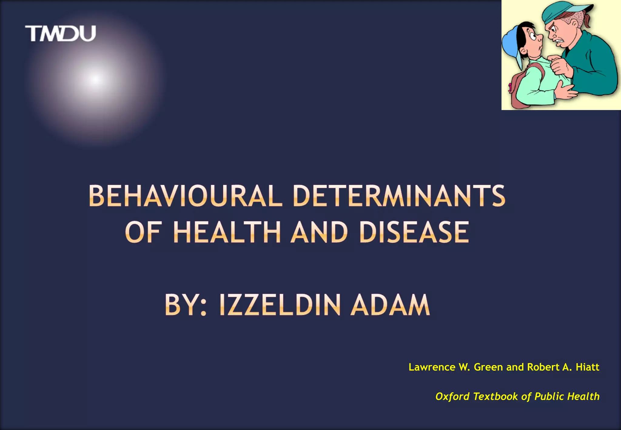 Behavioral determinant | PPT