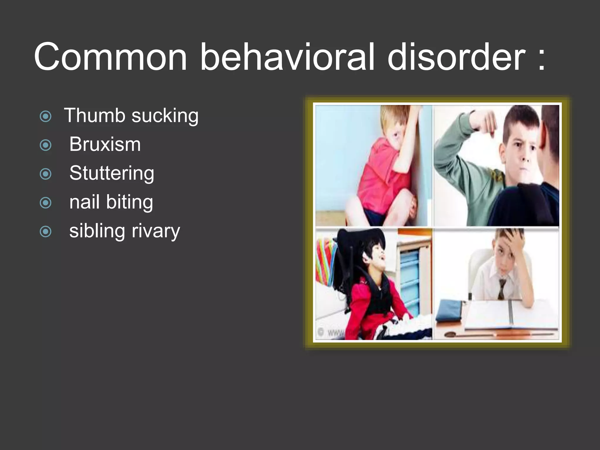 Behavioral disorder | PPT