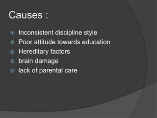 Behavioral disorder | PPT