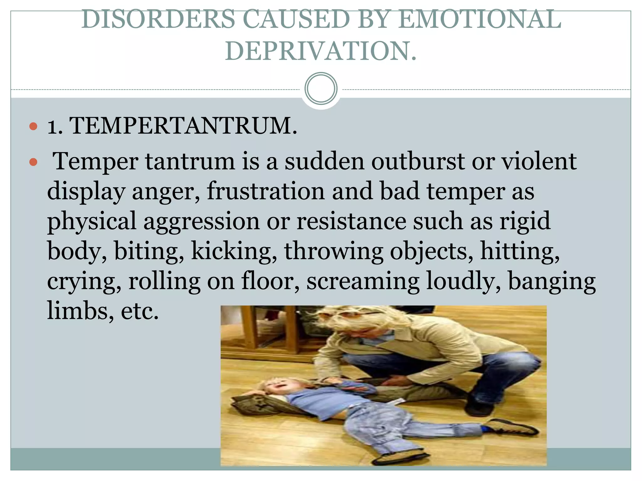 Behavioral disorders | PPTX