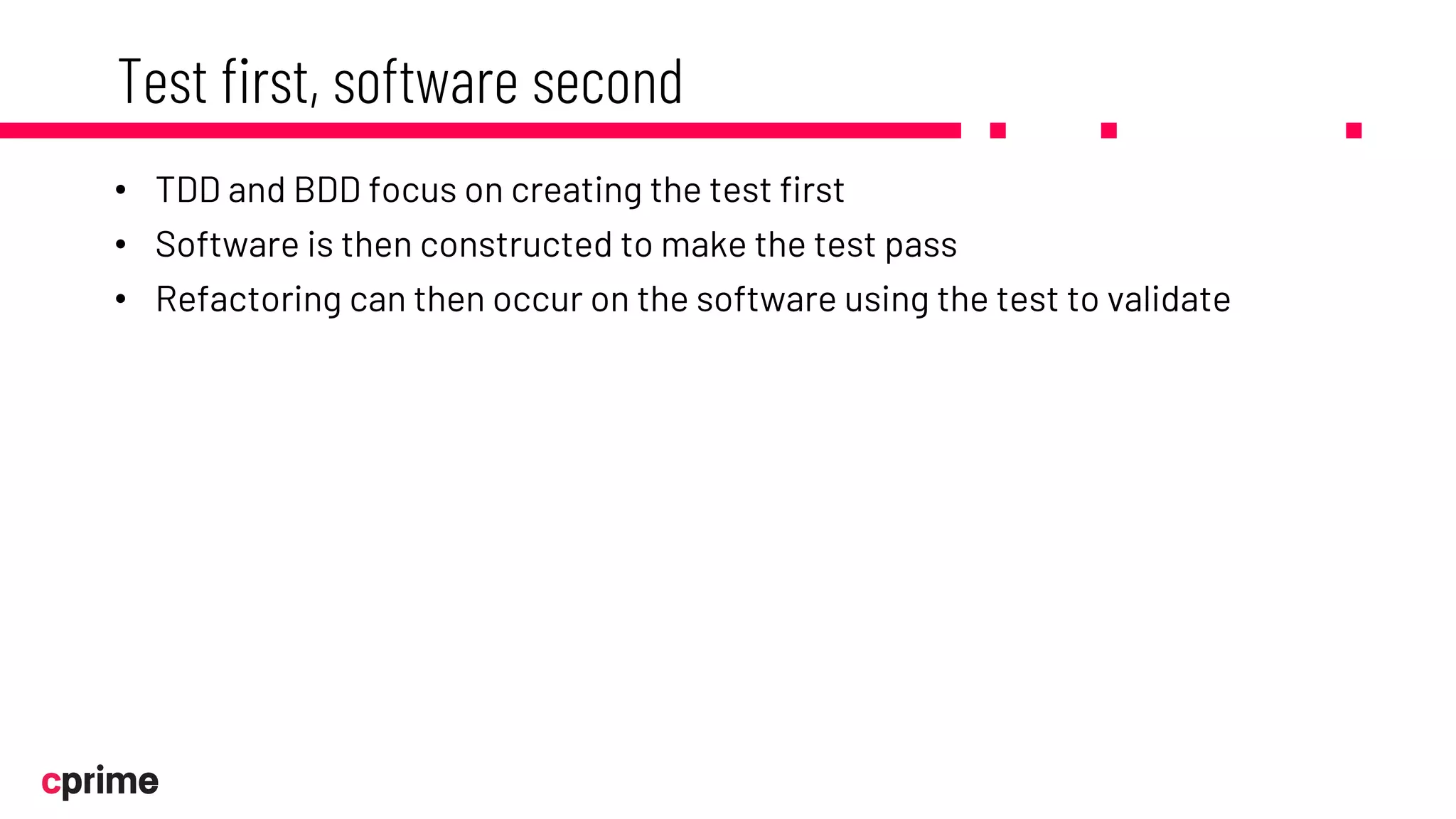 Behavioral Driven Development | PPT