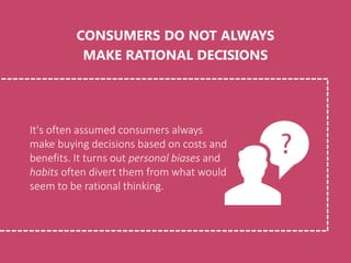 Behavioral Economics: Why Consumers Are Unreasonable Spenders | PDF