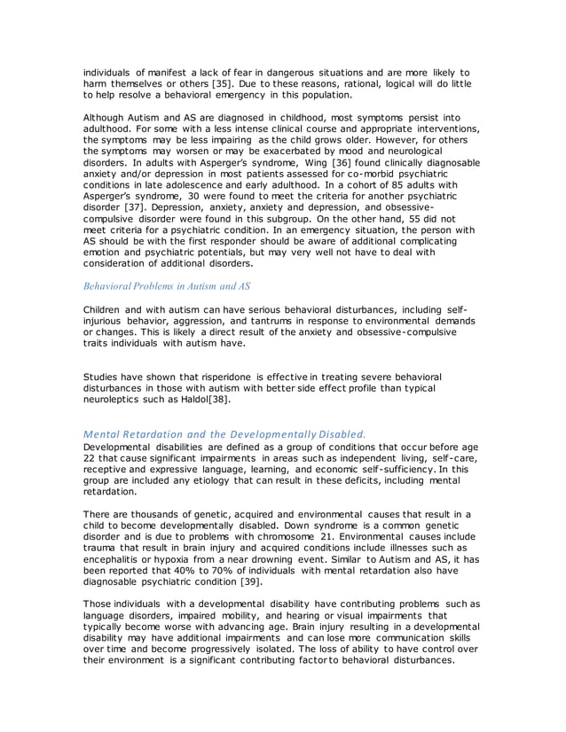 Behavioral Medical Emergencies | DOCX | First Aid | Injuries