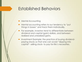 Behavioral finance | PPTX