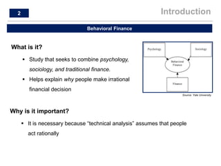 Key Principles of Behavioural Finance | PDF