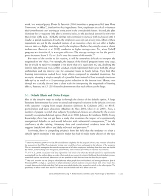 Behavioral Economics and Psychology of Incentives | PDF