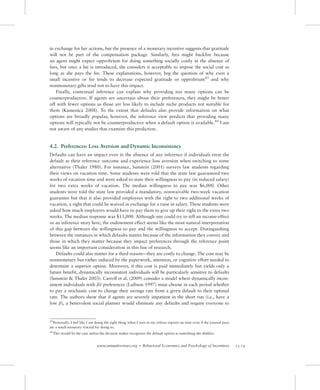 Behavioral Economics and Psychology of Incentives | PDF