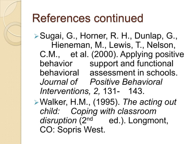 Behavioral intervention strategies | PPTX