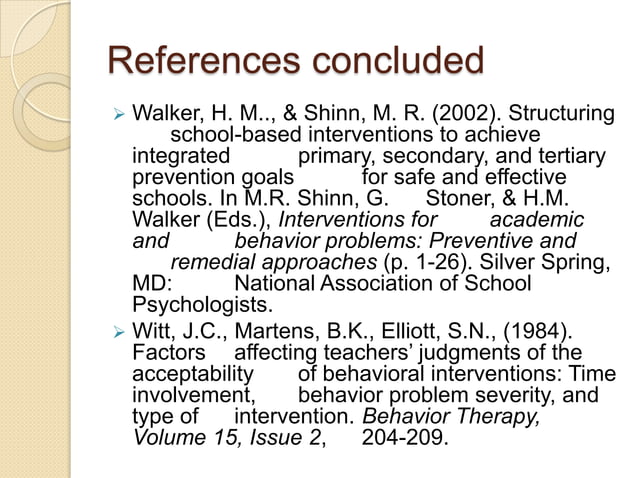 Behavioral intervention strategies | PPTX