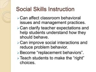 Behavioral intervention strategies | PPTX