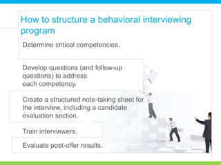 Behavioral Interviewing | PDF