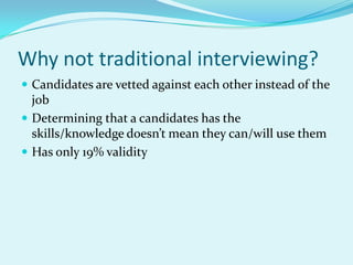 Behavioral Interviewing | PPT