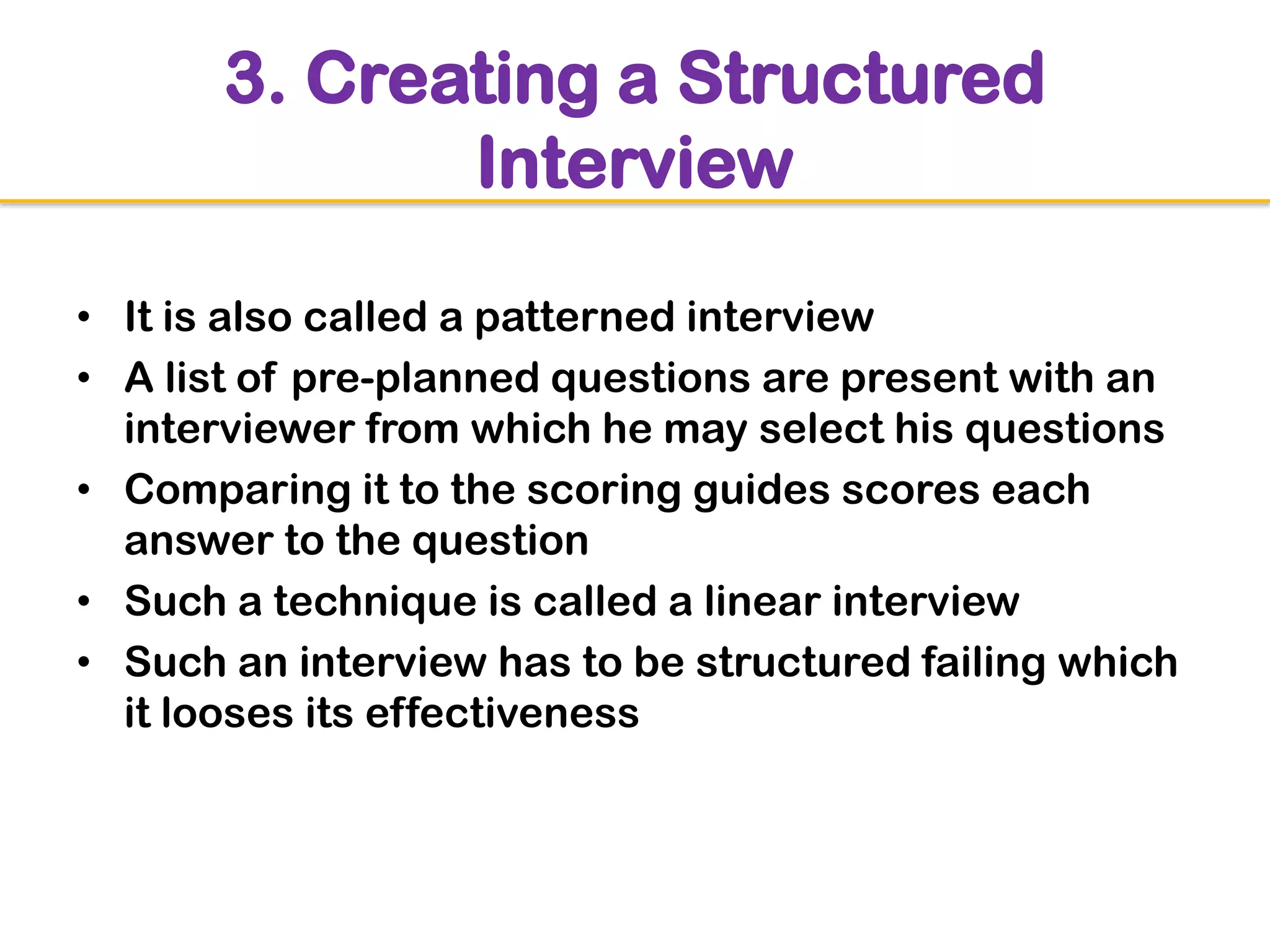 Behavioral Interview & Competency Framework | PPT