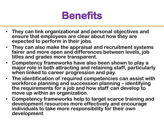 Behavioral Interview & Competency Framework | PPT