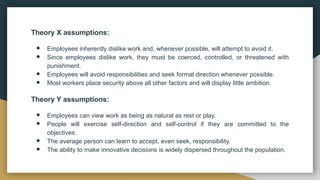 BEHAVIORAL MANAGEMENT THEORIES.powerpoint presentation | PPTX