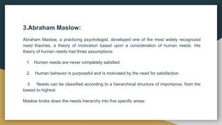 BEHAVIORAL MANAGEMENT THEORIES.powerpoint presentation | PPTX