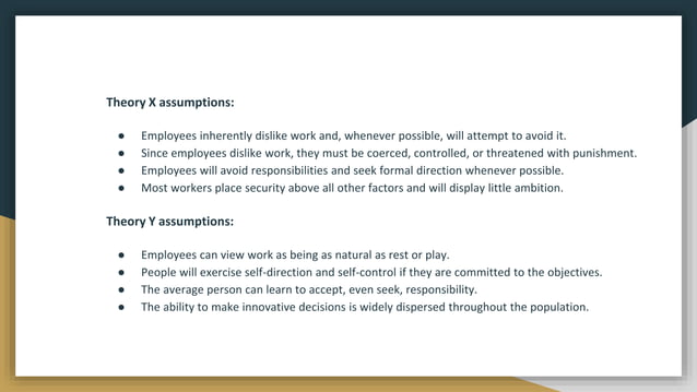 Behavioral management theory | PPTX