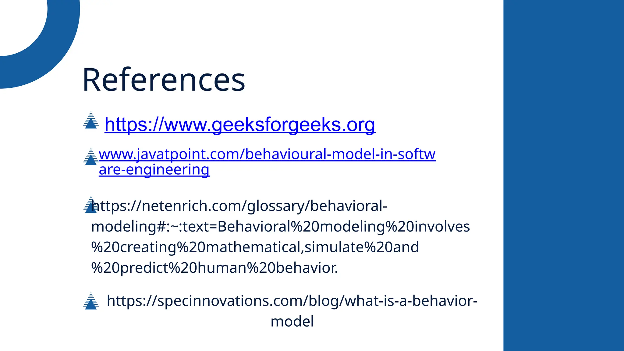 Behavioral Model presentation for software engineering | PPTX